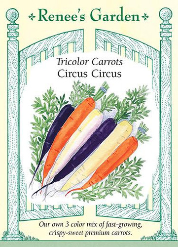 Renee's Garden Carrots Tricolor Circus Circus | Spokane Organics